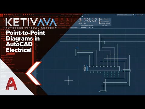 Point-to-Point Diagrams in AutoCAD Electrical | Autodesk Virtual Academy