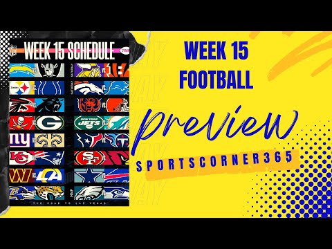 NFL picks and predictions | Week 15 #nflprediction #nflpicks