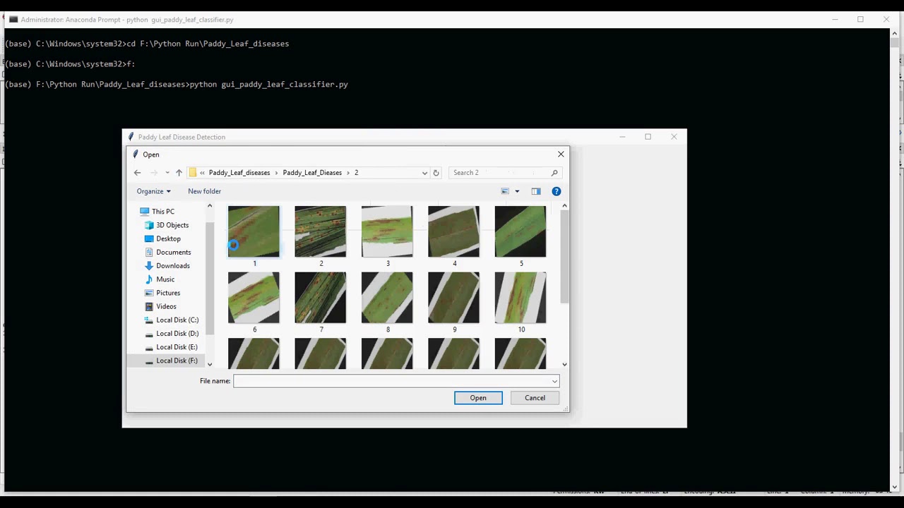 Paddy Leaf Classifier In Python Okok Projects Final Year Projects Bangalore Chennai