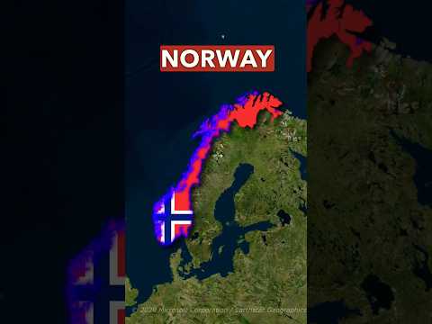 Did You Know That Norway... π€ π³π΄ #shorts #geography #maps #norway