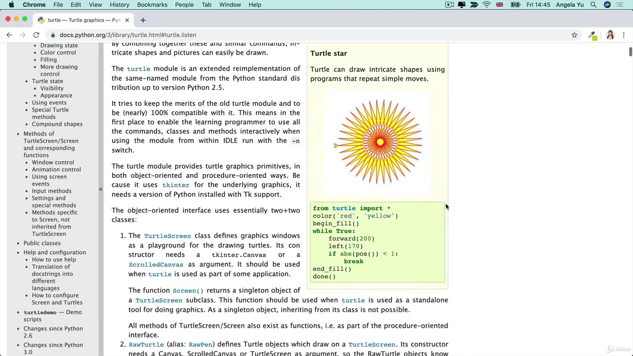 Challenge_Make an Etch-A-Sketch App | 100 Days of Code: The Complete Python Pro Bootcamp for 2022