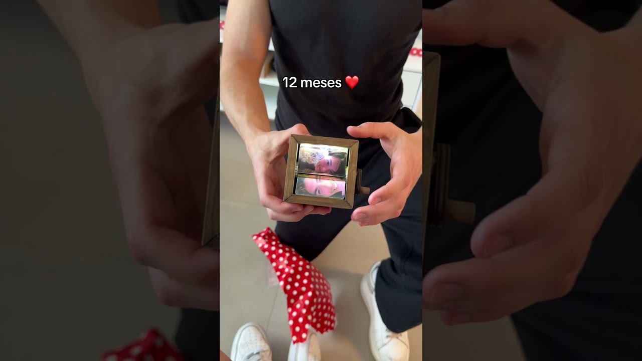 Toda nuestra relación en esta caja de fotografías🥺❤️ #amor #regalosunicos #novios