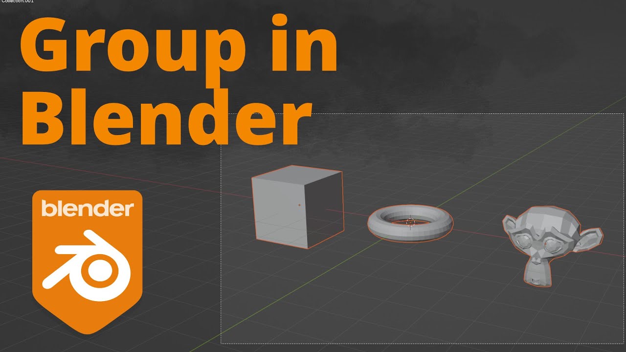 Blender - How to Group Objects Into a Collection