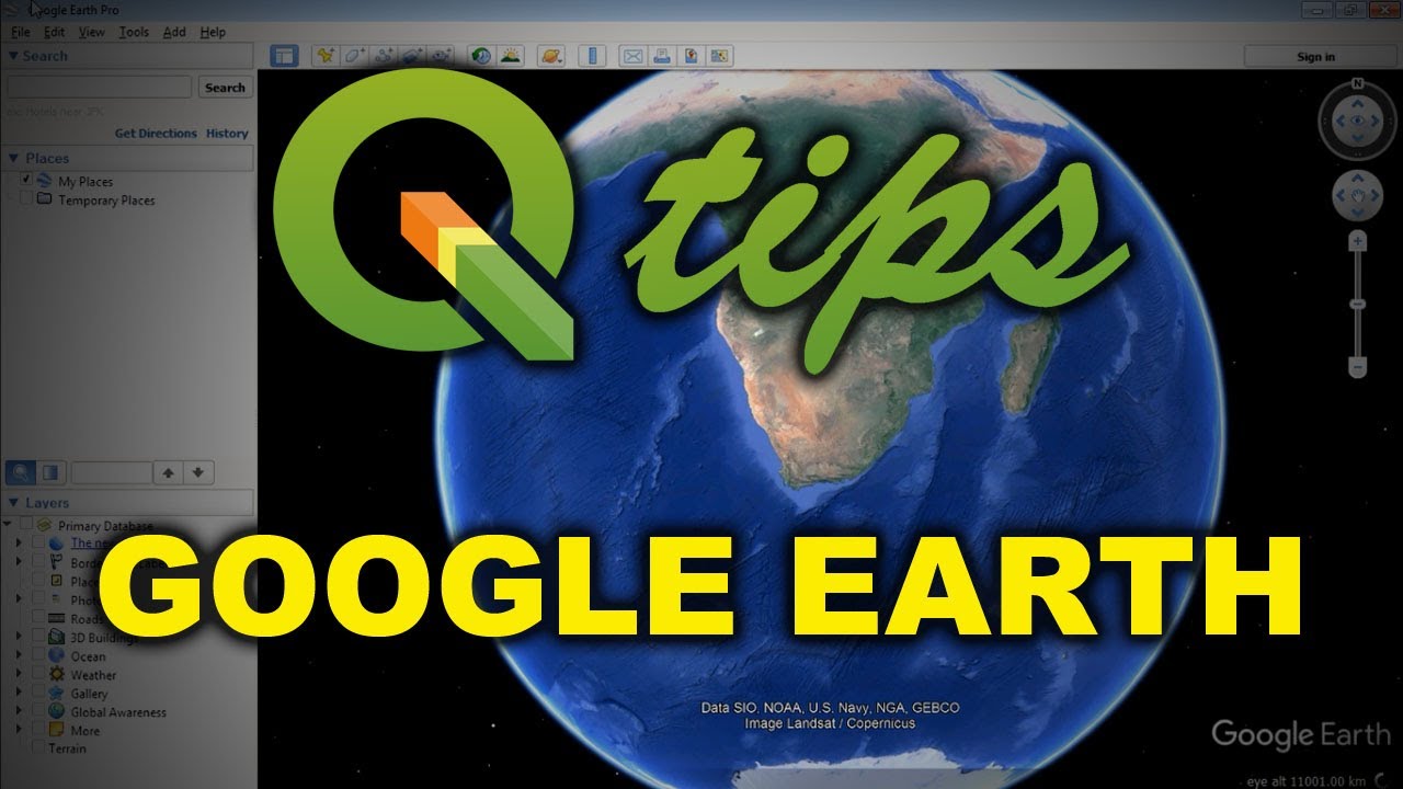 QGIS & Google Earth - Part 1