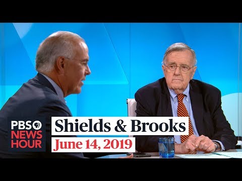 Shields and Brooks on Trump and foreign campaign help, Democratic debates