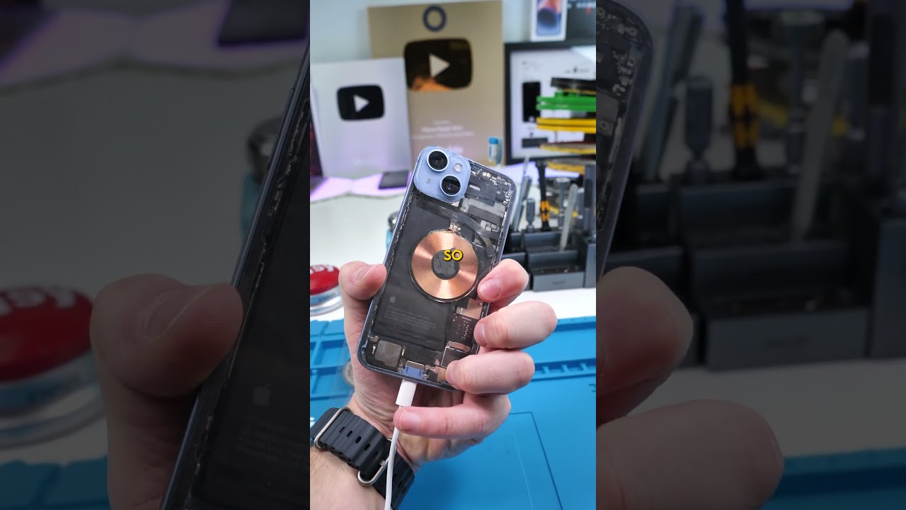 APPLE SERIALIZED THE IPHONE 14's BACK GLASS..? #Shorts