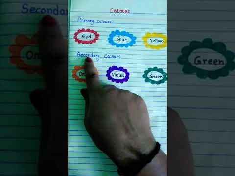 #Primary Colours And Secondary Colours #shorts #colors #ytshorts #viralvideo