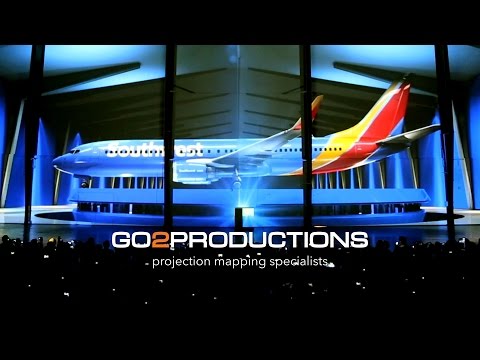 Southwest Airlines Projection Mapping - Dallas