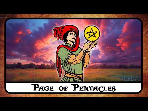 Page of Pentacles Tarot Card Meaning ⛤ Reversed, Secrets, History ⛤