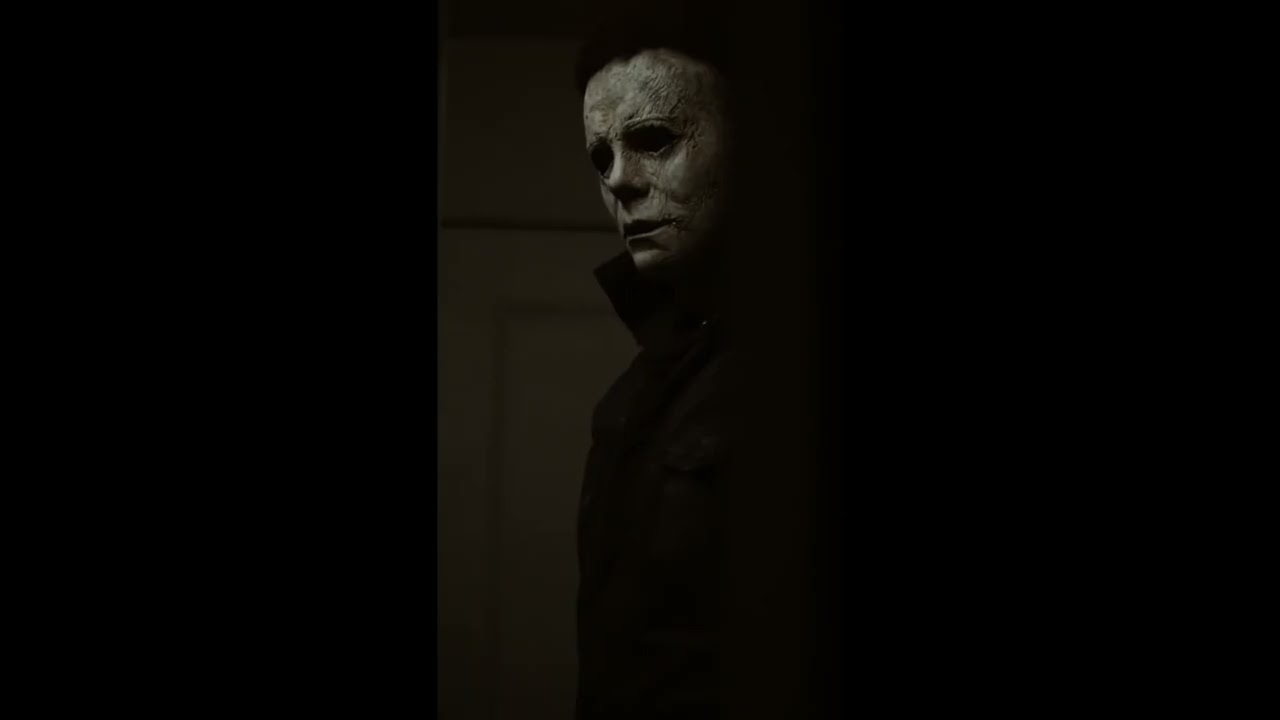 Michael Myers Staring Through the Window (Full-Screen Projection Loop)