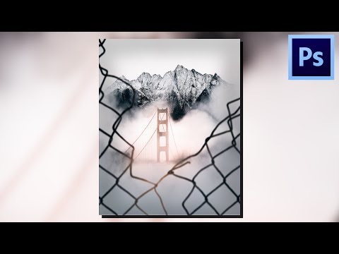 Dreamy Golden Gate Bridge Edit in Photoshop | Photomanipulaion| Fast Edit