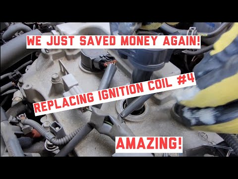 REPLACING IGNITION COIL, 2008 TOYOTA SIENNA MINIVAN