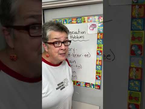 How To Pronounce: Library, Certain and Curtain