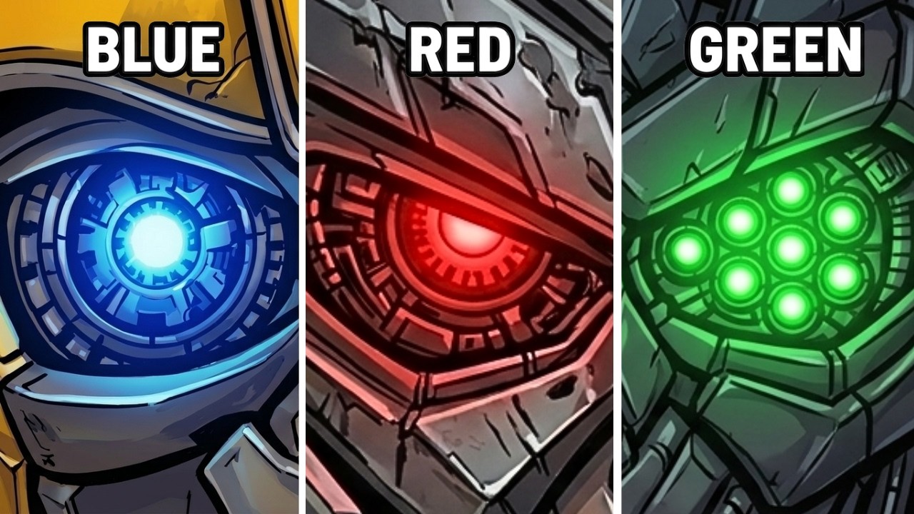 Every Eye Color in Transformers Explained.
