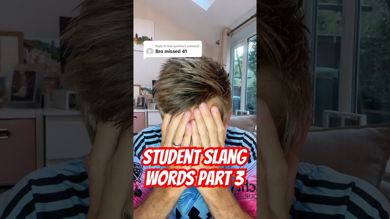 What slang words will you hear in your classroom? #students #slang #teacher #backtoschool