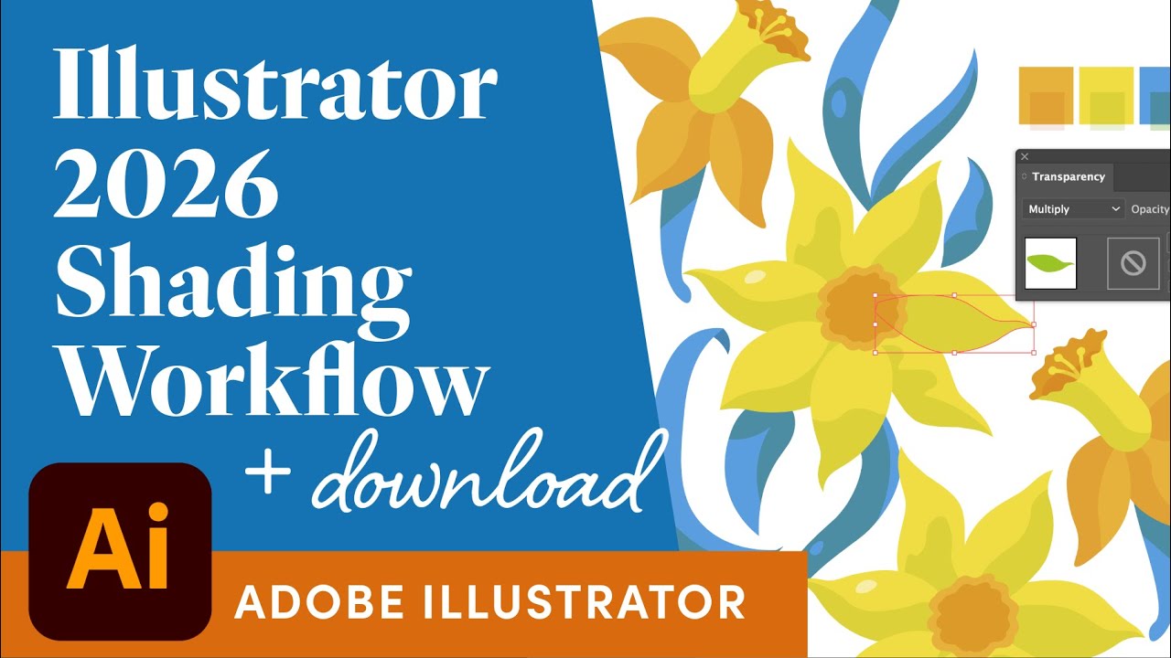 Adobe Illustrator 2026 Shading Workflow, Plus Astute Graphics Tip