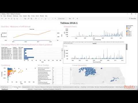 Learn Building Interactive Dashboards with Tableau 10 5 Tableau 2018 1 | packtpub com - Mind Luster