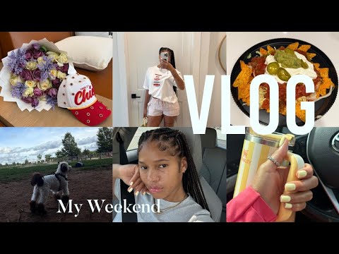 VLOG | Enjoying My Rent: Nails, Dog Park, Podcast