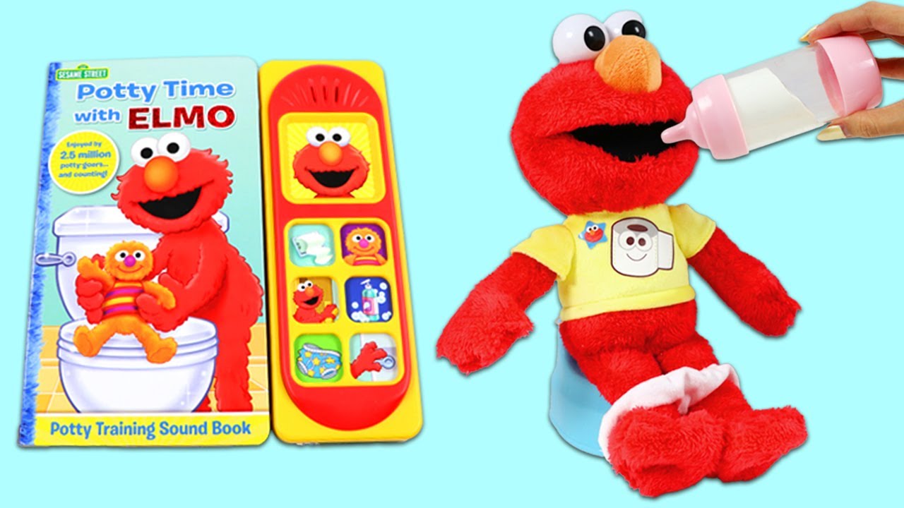 Sesame Street Elmo Gets Potty Trained!