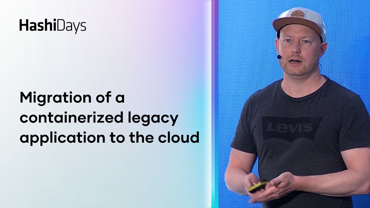 Migration of a containerized legacy application to the cloud