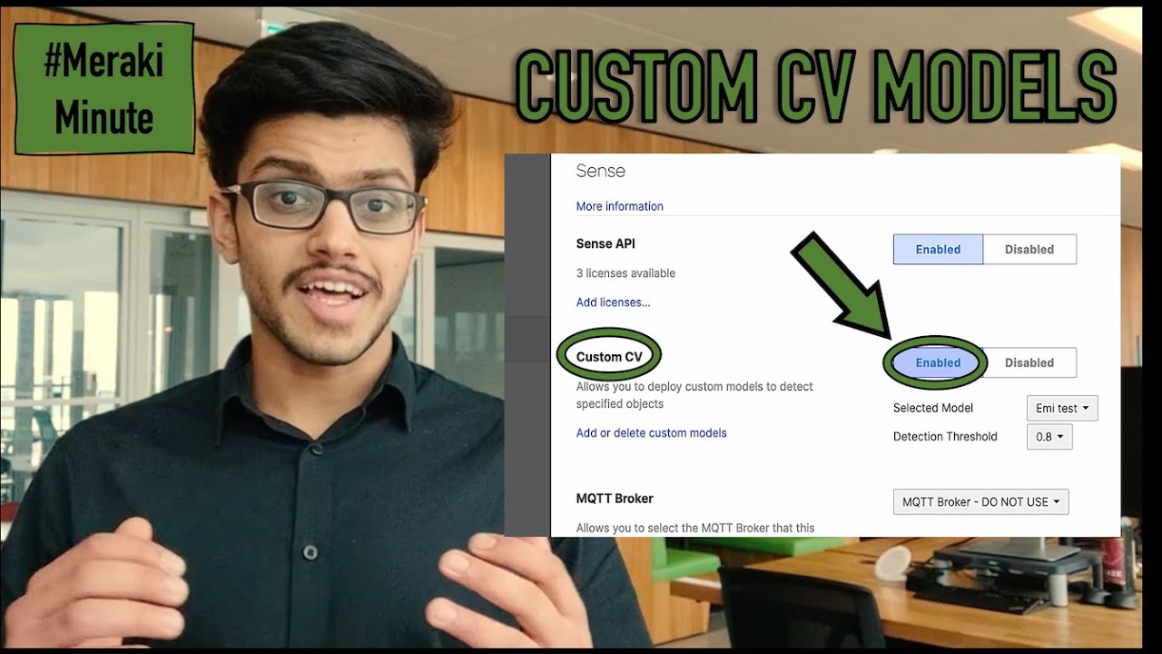 How to upload a custom CV model (computer vision) into Meraki Dashboard