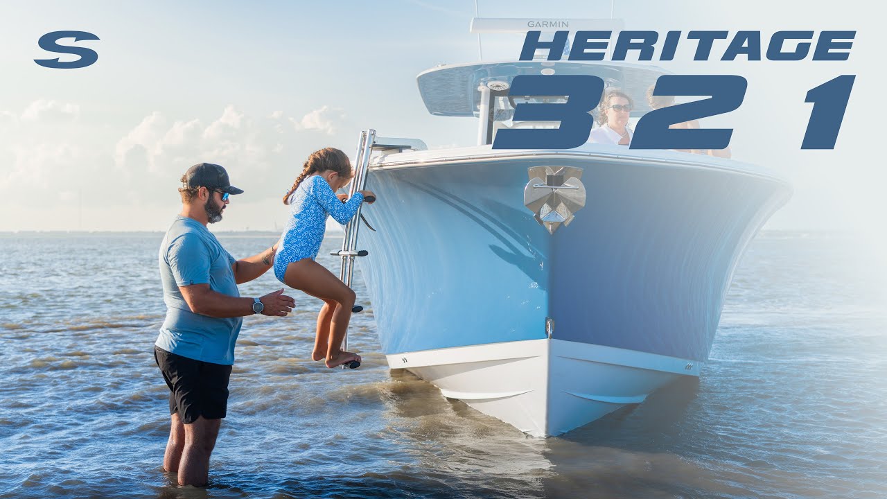 Easy Bow Access | Heritage 321 Optional Bow Ladder | Sportsman Boats