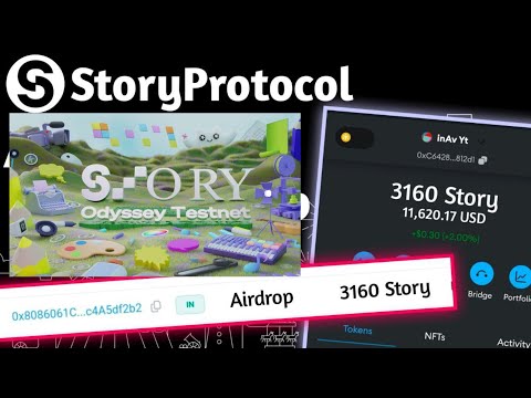 🔥 Story Protocol Airdrop Guide | Story Protocol Odyssey Tesnet Details | Claim $IP Token Free 💰🤑