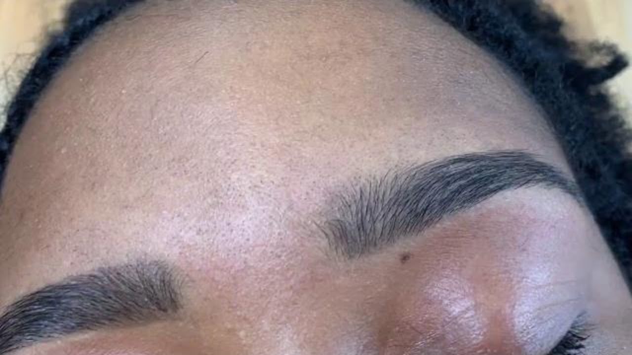 EYEBROW TINTING | EYEBROW TINTING IN ARLINGTON TEXAS | EYEBROW TINTING BEFORE AND AFTER