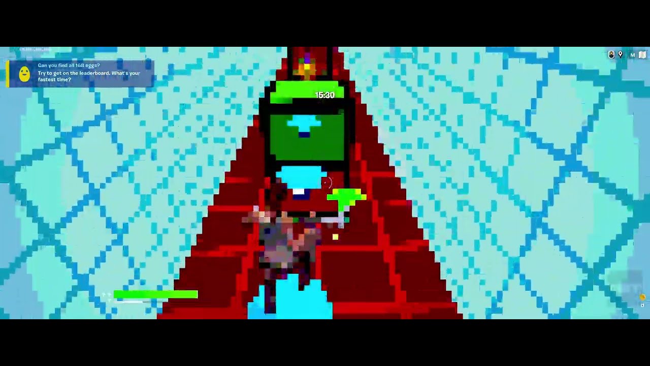 FORTNITE: Peely's Pixel Parkour - ALL 168 EGGS - MAP CODE: 1710-4349-0094