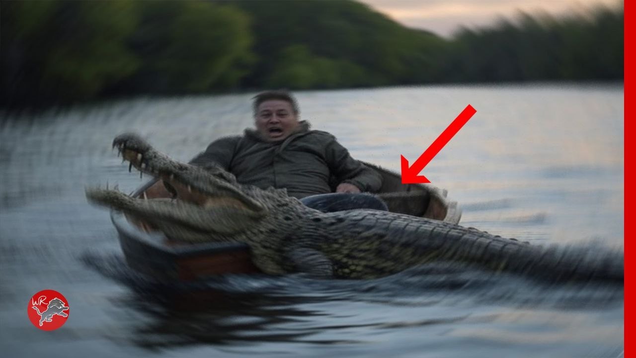 12 Shocking Crocodile Attacks Caught on Camera!