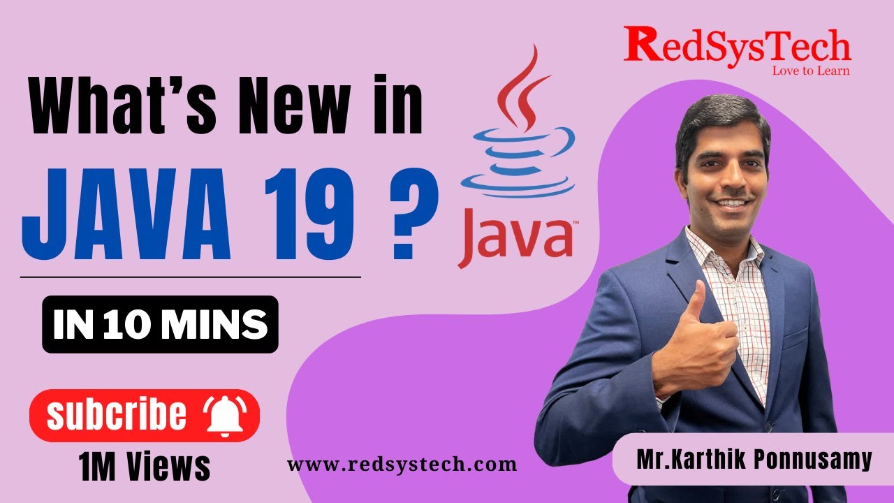 # 224  java 19 new features | java 19 features tutorial | RedSysTech