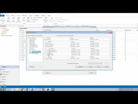 NVivo 11 - MatrixCoding