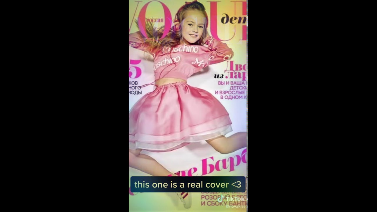 Kristina pimenova Vogue tik tok.