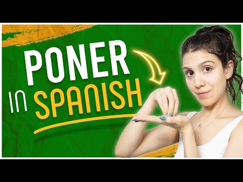 Trouble with PONER? Learn it with CHUNKS, never forget it again (Conjugation)