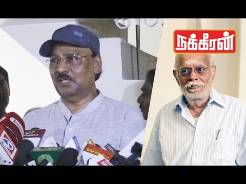 Director Bhagyaraj Pays Tribute | Panchu Arunachalam Passed Away