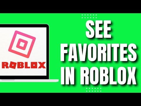 How To See Favorites In Roblox (Quick & Easy )