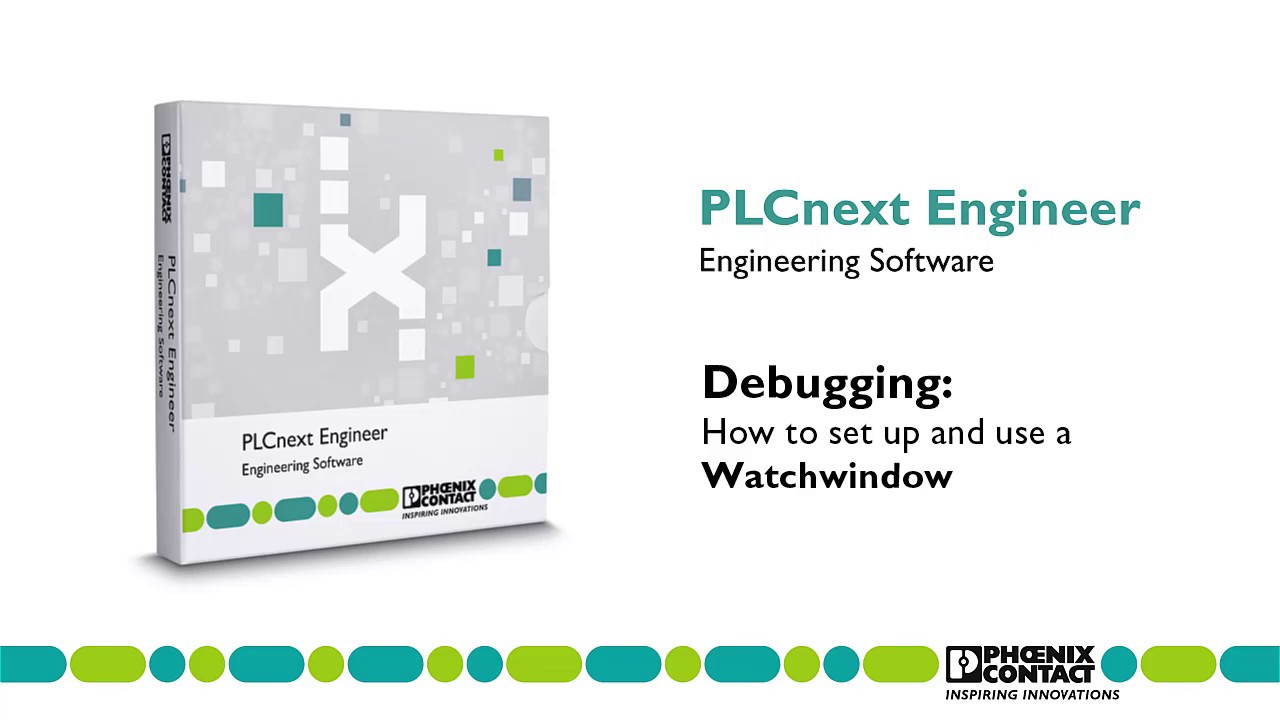 How to find program errors using a watchwindow | Debugging with PLCnext Engineer
