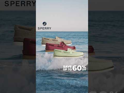 Set Sail With Men’s Sperry New Arrivals Up to 60% Off! ⛵️ #svp #svpsports #mysvp #sperry