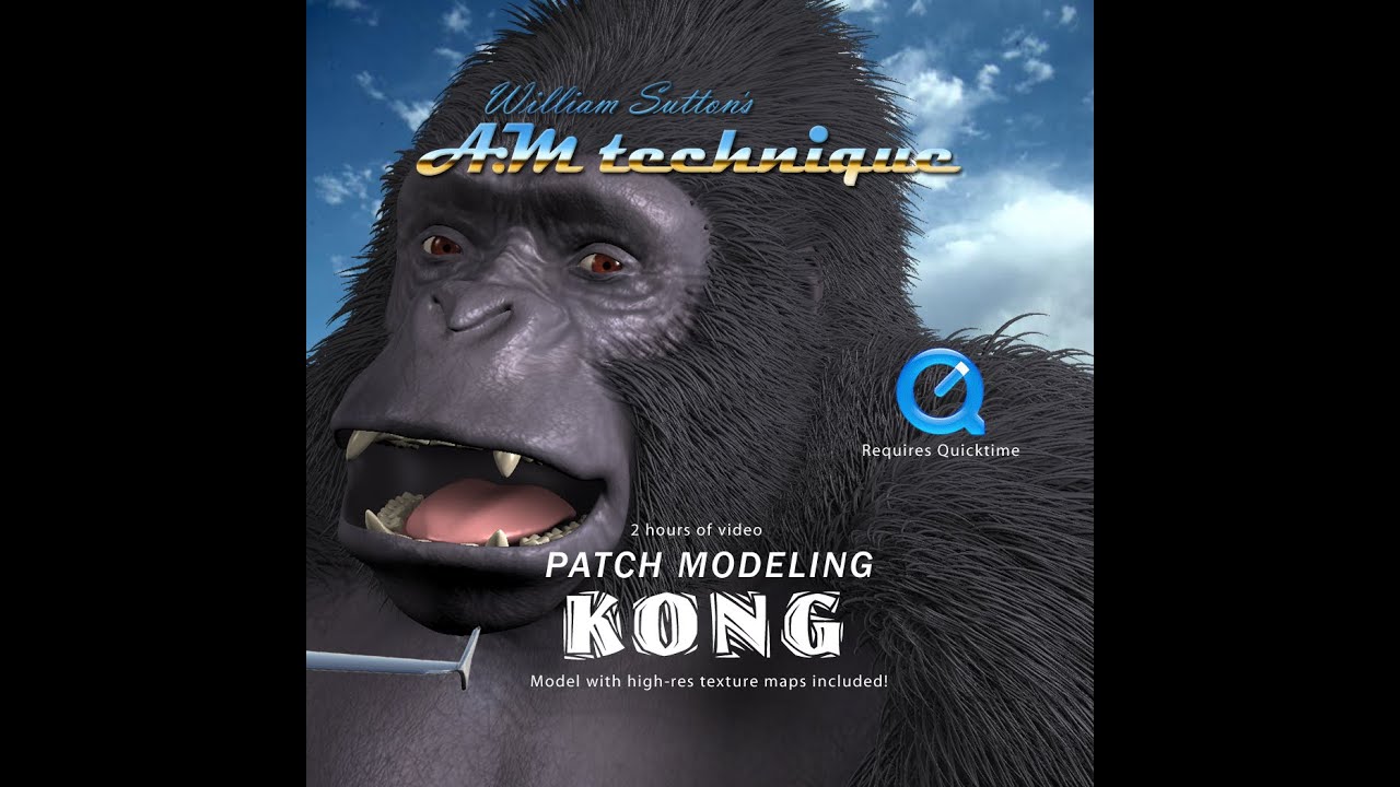 A:M Technique: Patch Modeling in Animation:Master