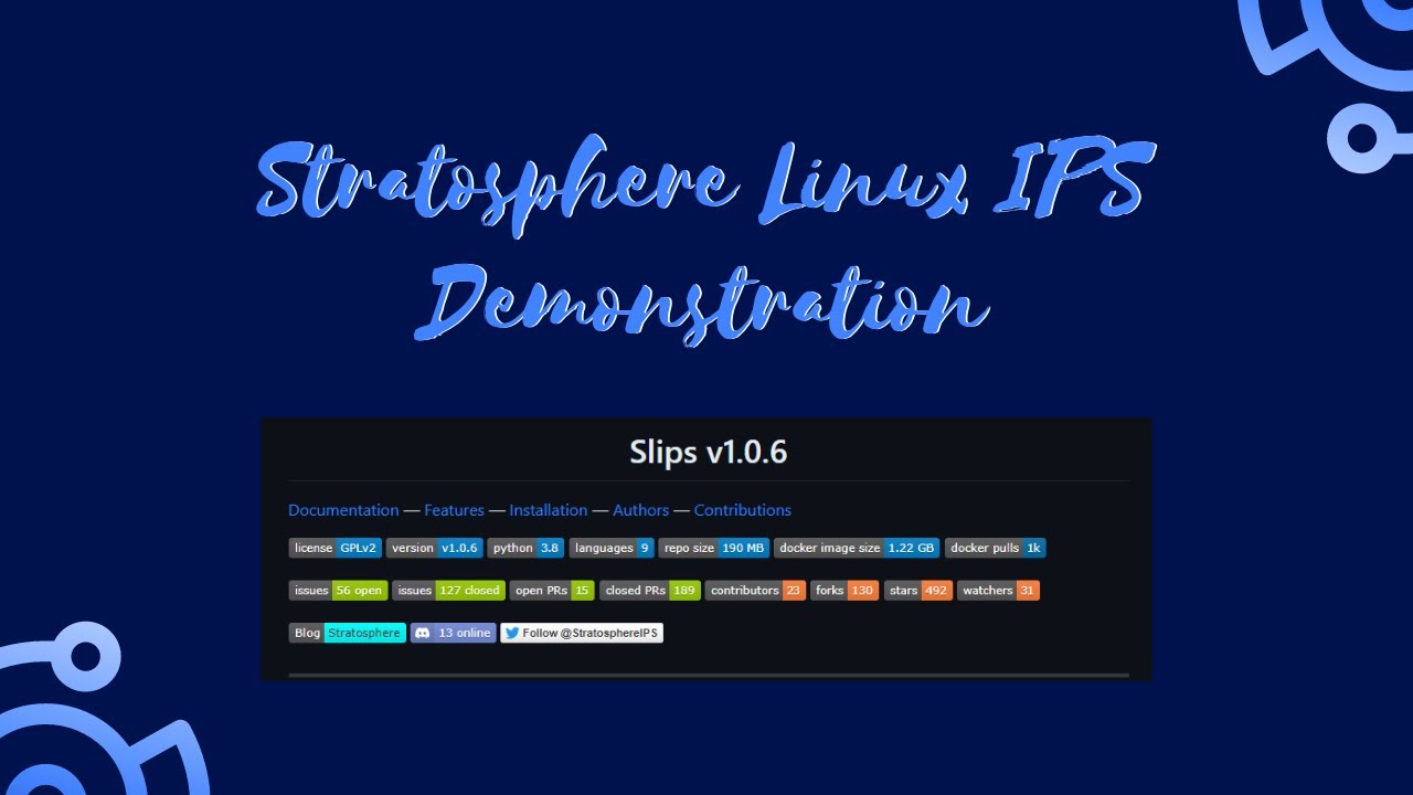 Stratosphere Linux Intrusion Prevention System Demo