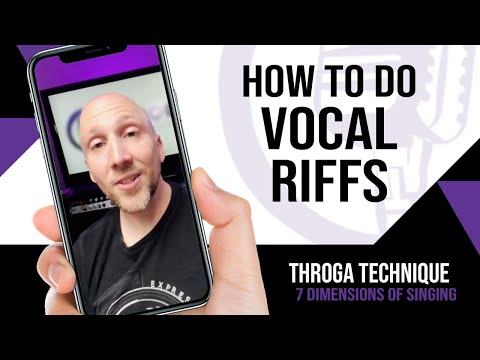 How To Do Vocal Riffs | Vocal Tips for Singers
