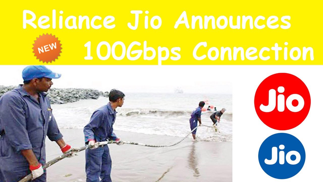 Reliance Jio Launches Asia Africa Europe Submarine Cable System 100Gbps