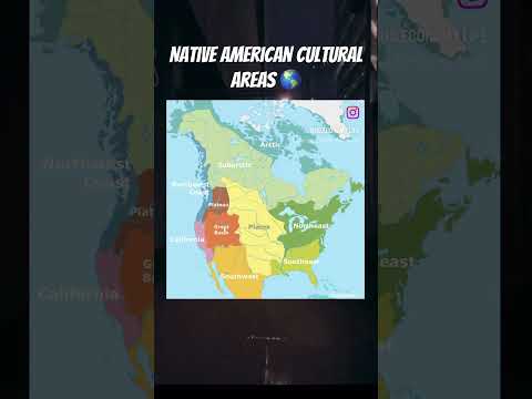 Native American cultural Areas 🌎 #map #nativeamerican #america #maps #information
