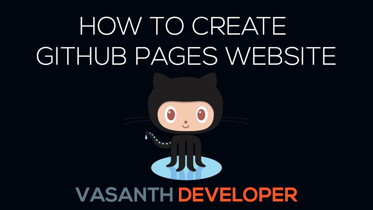How To Create GitHub Pages Website