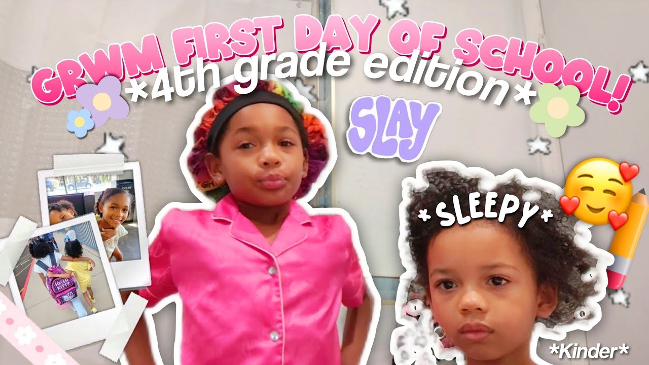 GRWM First Day of school! *4th grade* 😨💞