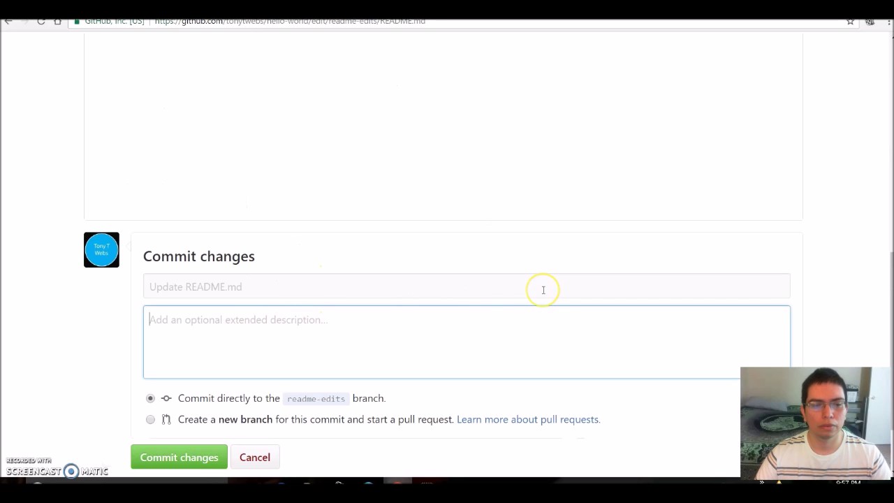 Starting with GitHub tutorial 101