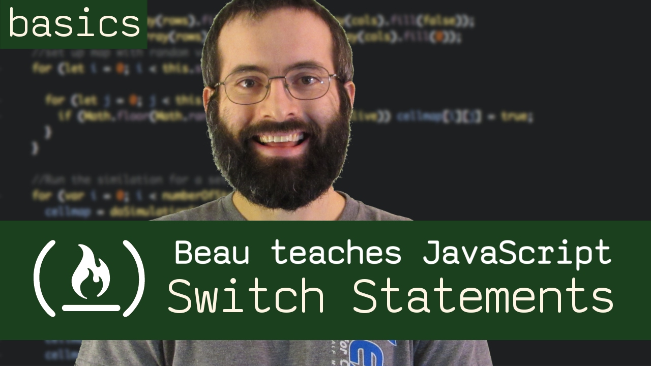 Switch Statements - Beau teaches JavaScript