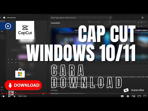 Tutorial Mudah! Download dan Install Capcut di Windows 10 atau Windows 11 Step-by-Step!
