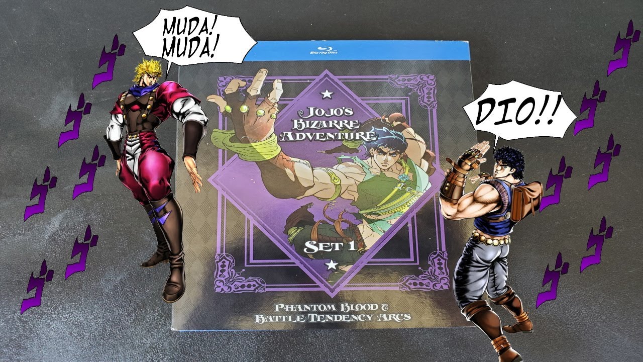 Unboxing - Jojo's Bizarre Adventure Set 1: Phantom Blood & Battle Tendency (Blu-ray)