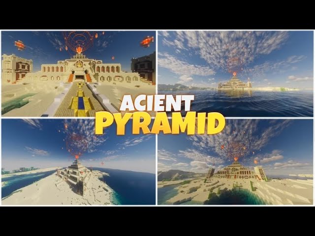 Epic Acient Pyramid - Minecraft Timelapse (Massive Build) Minecraft Map
